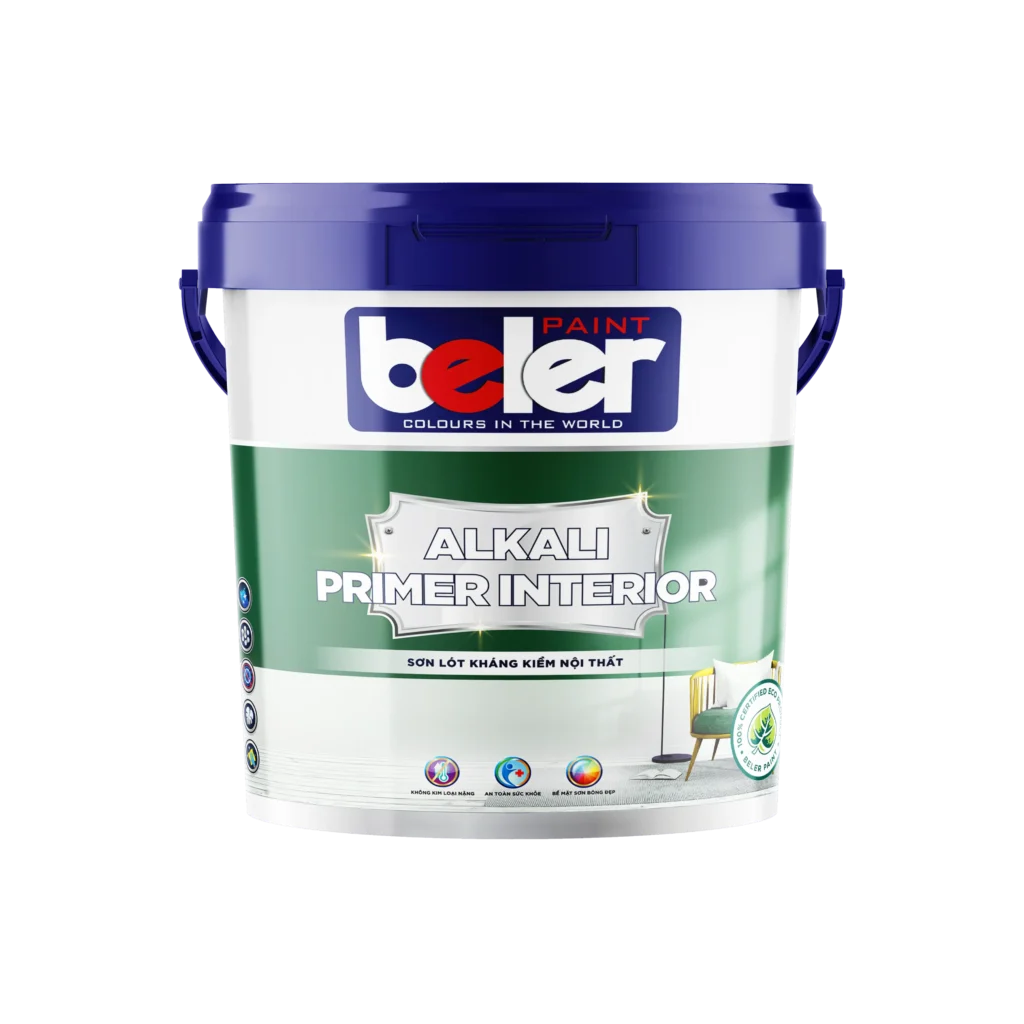 ALKALI PRIMER INTERIOR - SƠN LÓT KHÁNG KIỀM NỘI THẤT - SƠN BELER